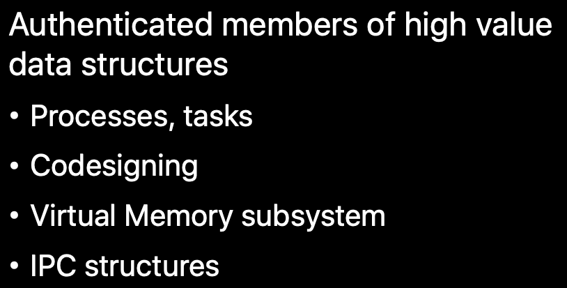 Pointer Authentication | Big Ben